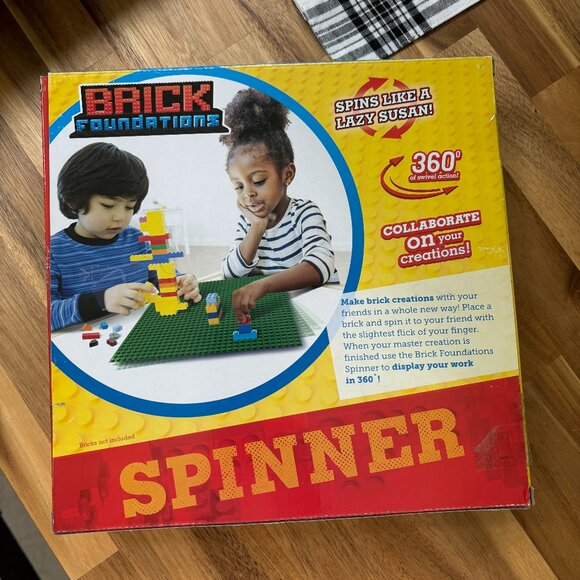Brick Foundations | Toys | New Brick Foundations Spinner Lego Mat Green ...